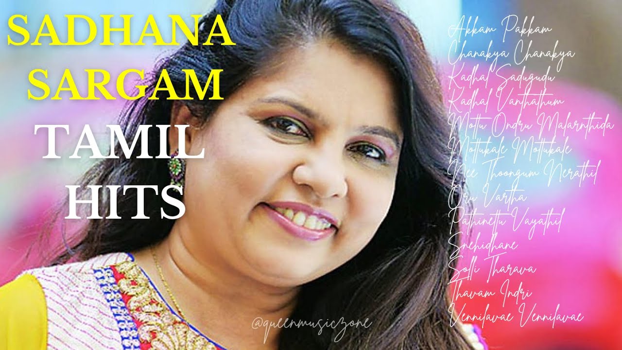 Sadhana Sargam Tamil Hits | Sadhana Sargam Tamil Songs Collection ...