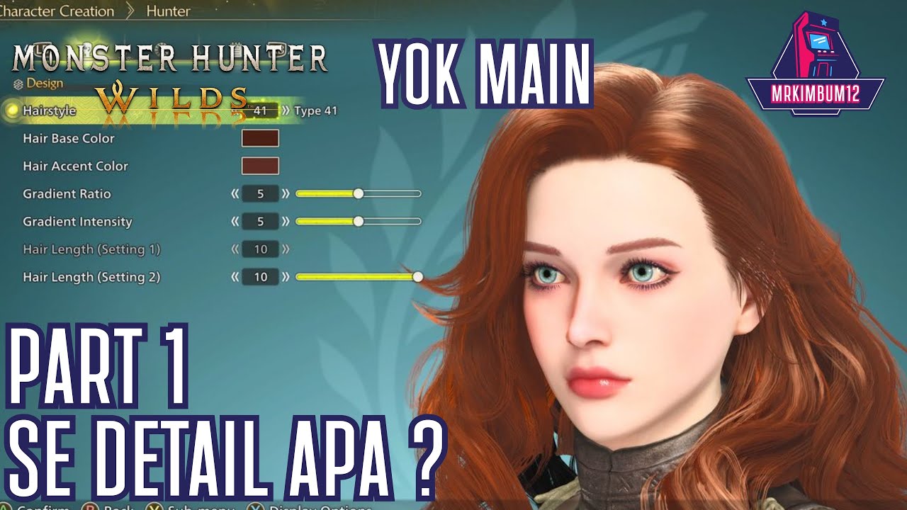 [HDR ] Hunter Creation Monster Hunter Wilds | Yok Main Monster hunter ...