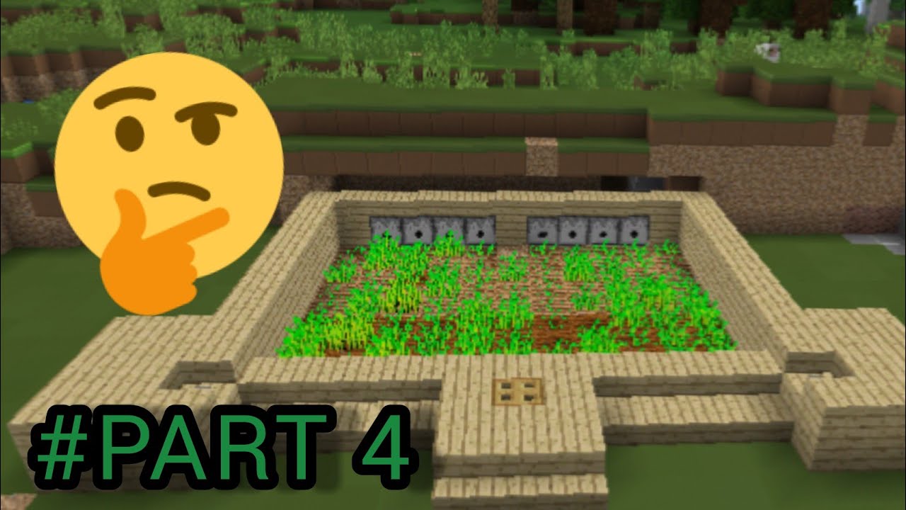 MAKING AUTOMATIC WHEAT FARM IN MINECRAFT 2020--MINECRAFT 2020 GAMEPLAY ...