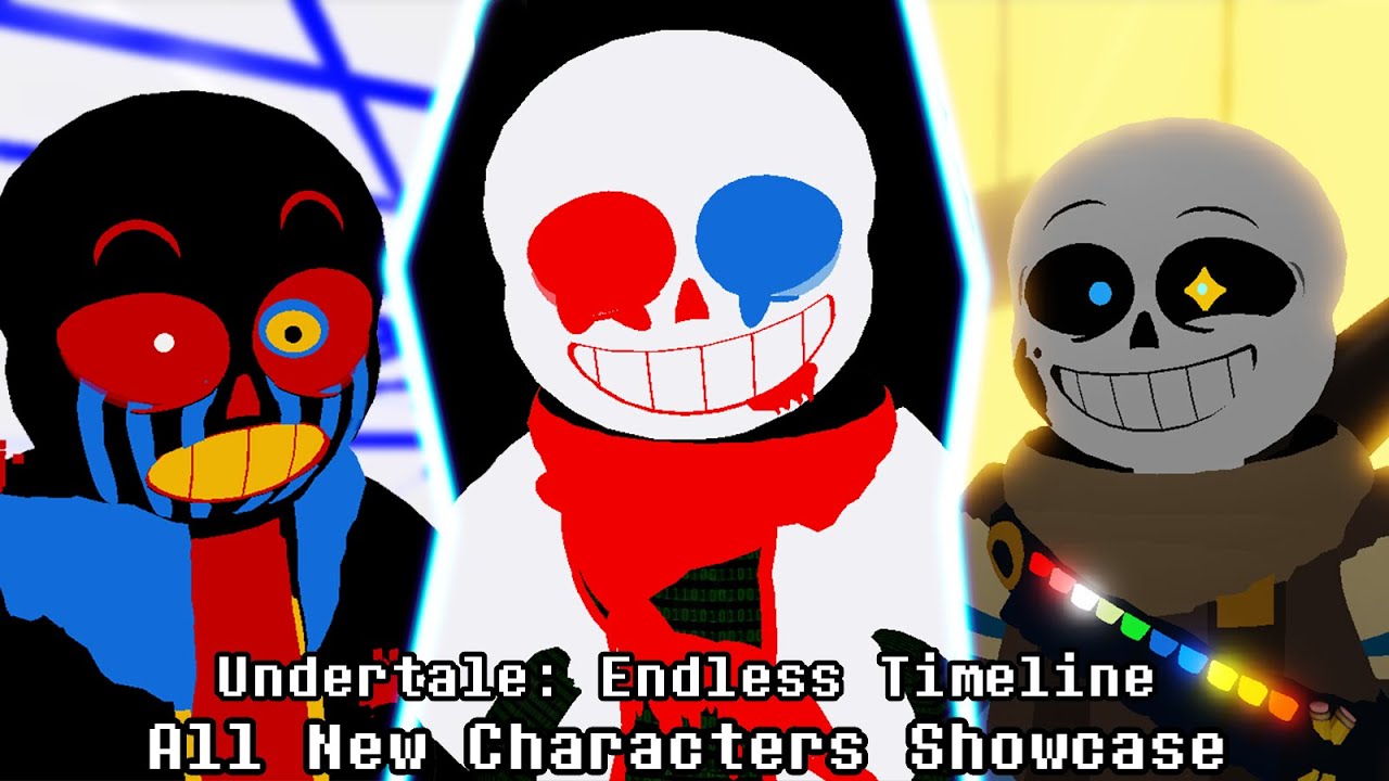 HUGE UPDATE!!! Undertale: Endless Timeline All New Characters Showcase ...