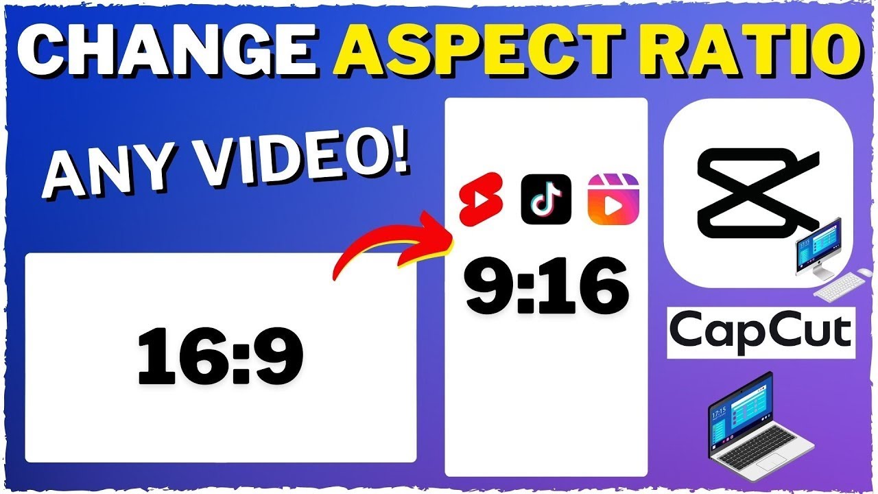 How To Resize Video in CapCut PC 2025 (Aspect Ratio and Sizing) - YouTube