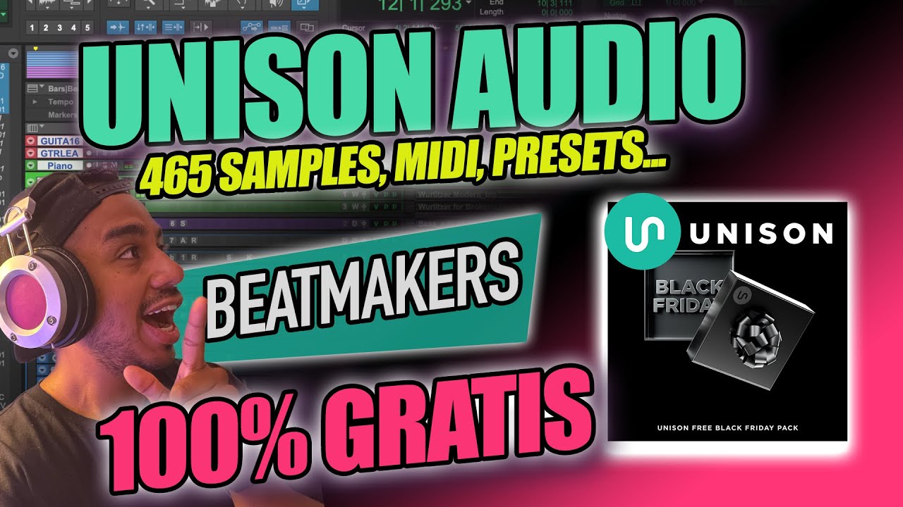 Super completo!!! Unison Audio 🤯100% GRATIS 💰 | Sample Pack + Midi ...