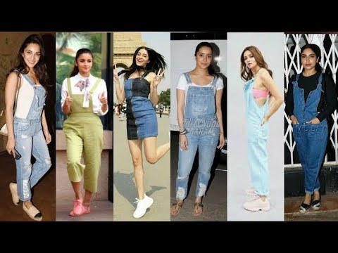 dungaree dresses ll viral dungaree dresses ll trending dungaree designs ...
