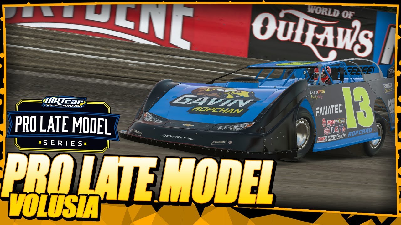 Pro Late Model - Volusia Speedway - iRacing Dirt - YouTube
