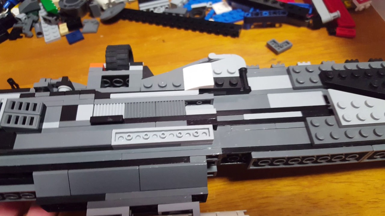 Custom lego railgun - YouTube