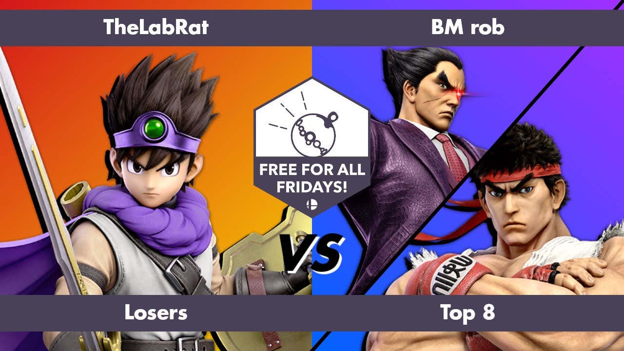 Free for All Fridays 74 Losers Top 8: TheLabRat (Hero) vs BM rob ...