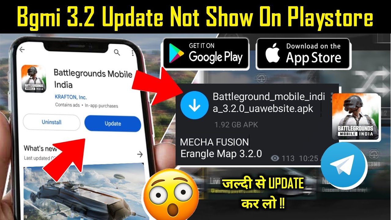 Bgmi 3.2 Update Here Download Now | Bgmi 3.2 Update Not Show On ...