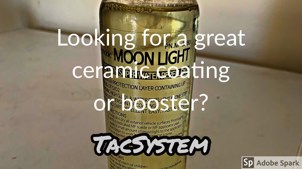 TacSystem Moonlight 25% ceramic coating - YouTube