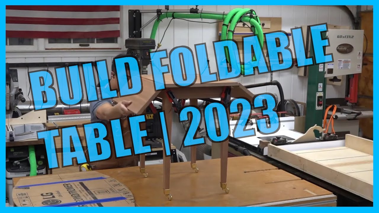 🪑 Ultimate Guide to Building a Foldable Table from Wood! 🛠️ | 2025 # ...