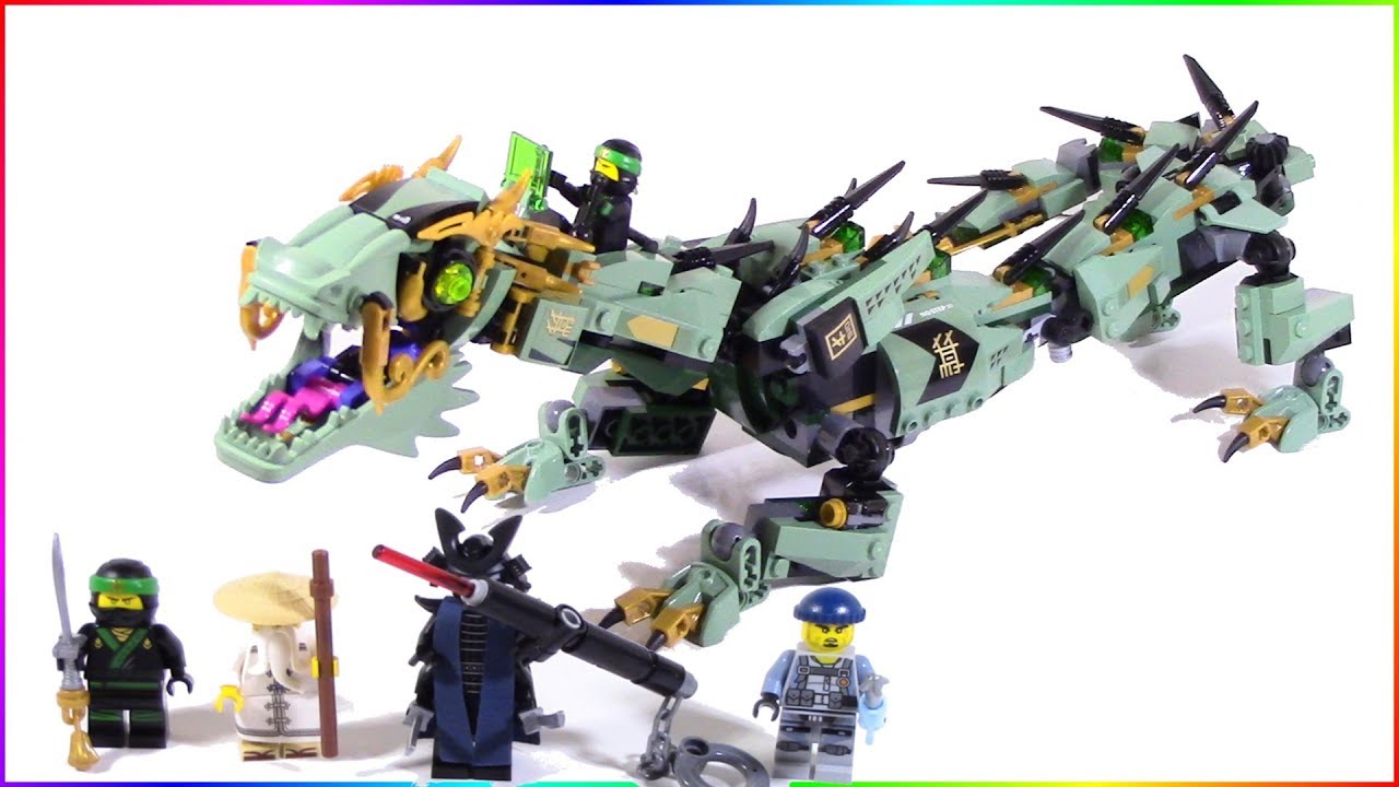 Lego Ninjago Movie 70612 Green Ninja Mech Dragon Review - YouTube