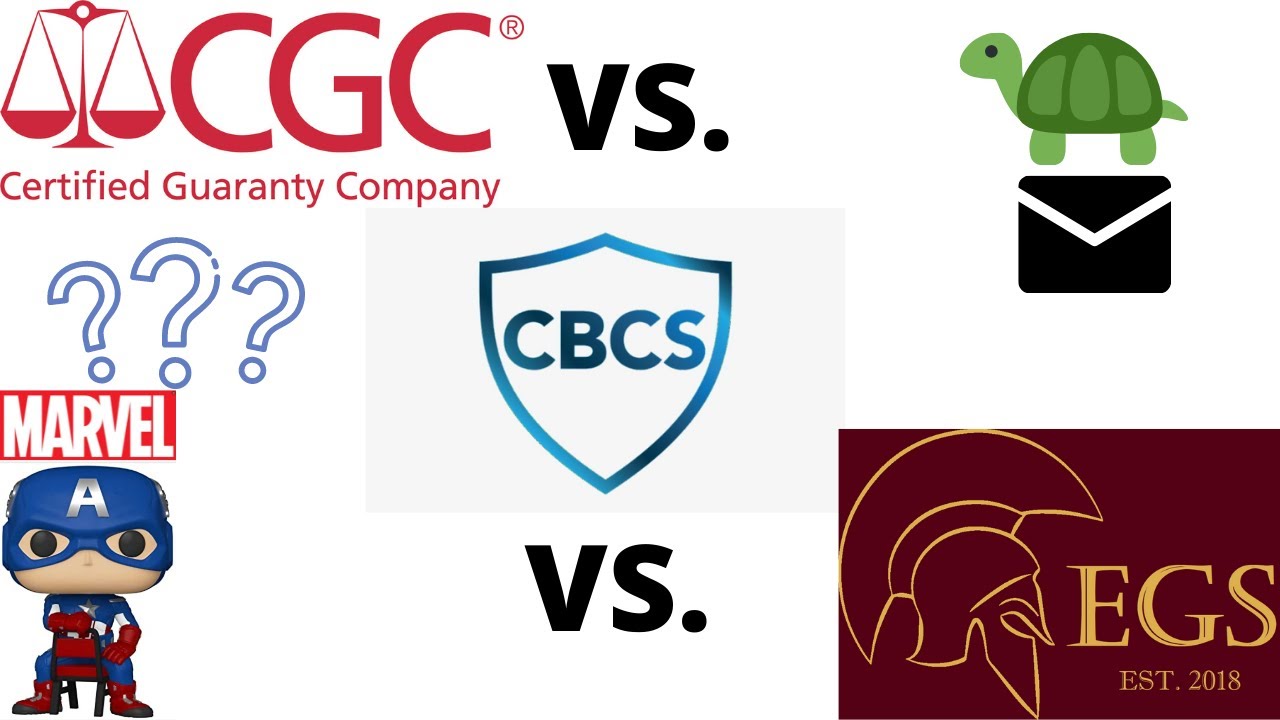 CGC vs. CBCS vs. EGS comic book grading services - YouTube