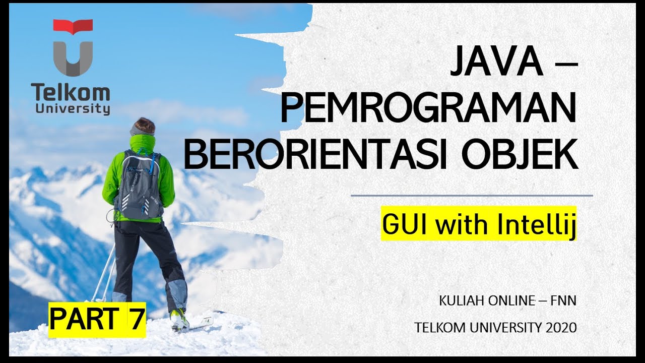 Kuliah Pemrograman Java: membuat GUI - YouTube