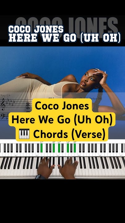 Coco Jones Here We Go (Uh Oh) chords (verse) #cocojones # ...