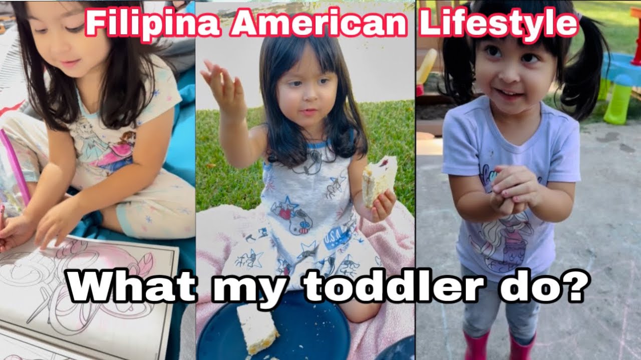 Toddler life lately #3yearsold #filamkid #toddlers #activity #learning ...