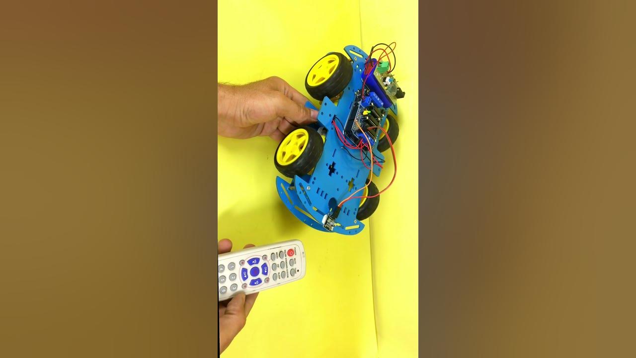 DIY 🔥 Arduino based Tv Remote control Robot Best for Science Project # ...