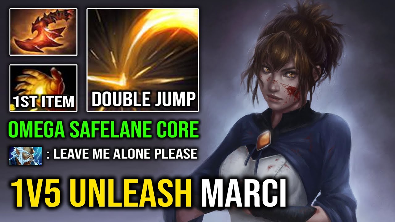 NEW Omega Carry Marci 1st Item Midas 1v5 Unleash DMG with Double Blink ...