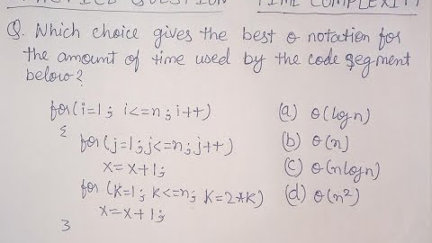 TIME COMPLEXITY BASICS | GATE | ALGORITHMS - YouTube