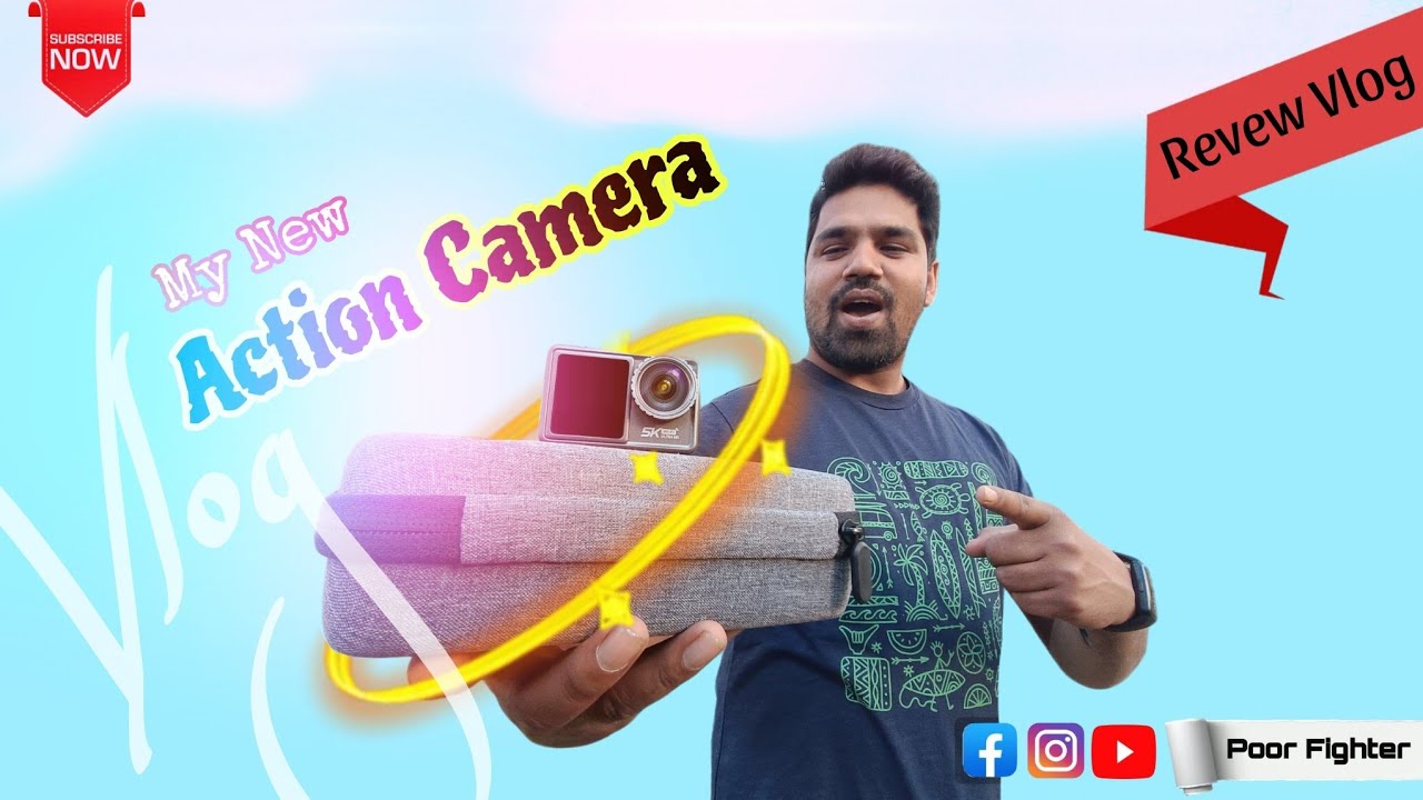 My New Action Camera || Review Vlog - YouTube