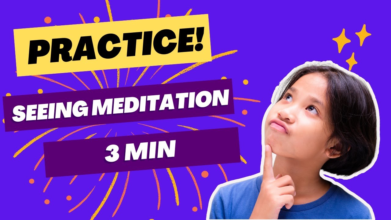 Mindful Focused Seeing Meditation - YouTube