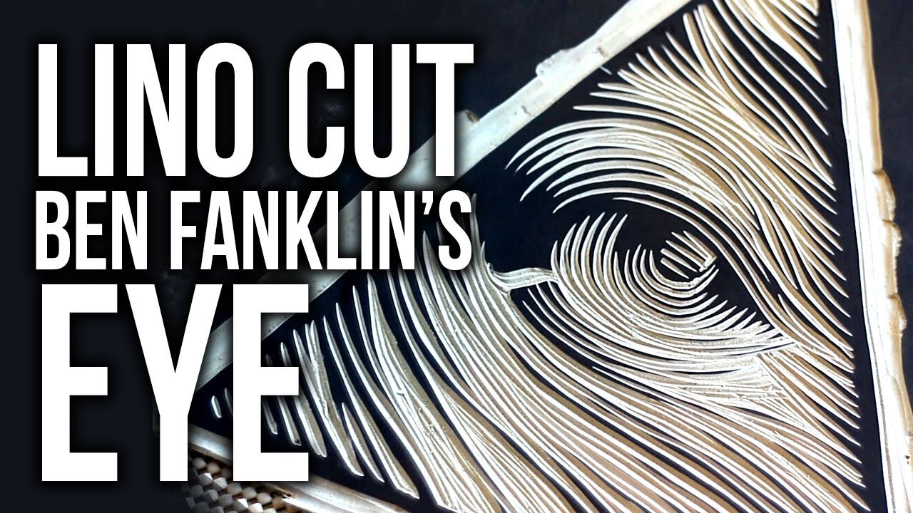 Lino Cut All Seeing Eye - YouTube