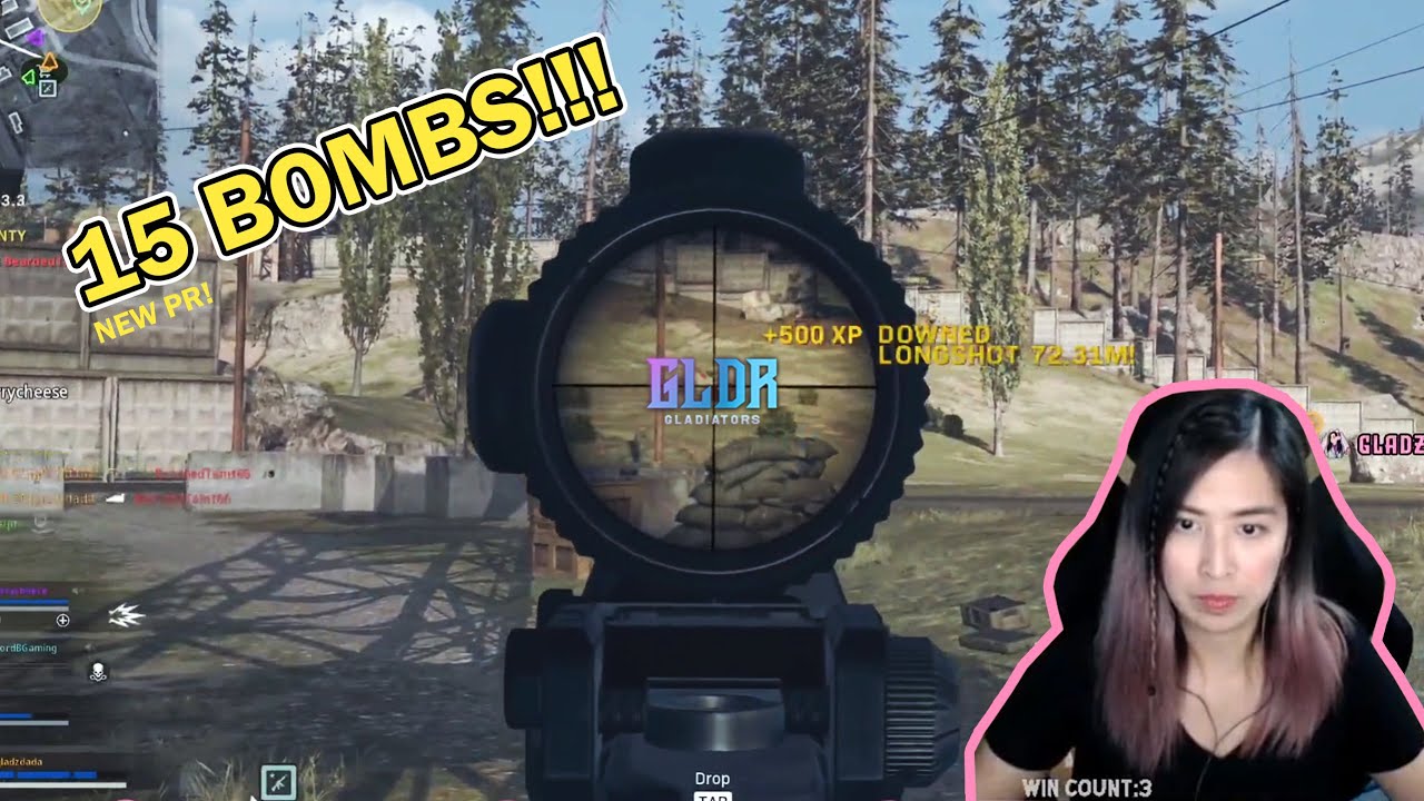 15 BOMBS! New PR in COD: Warzone! - YouTube