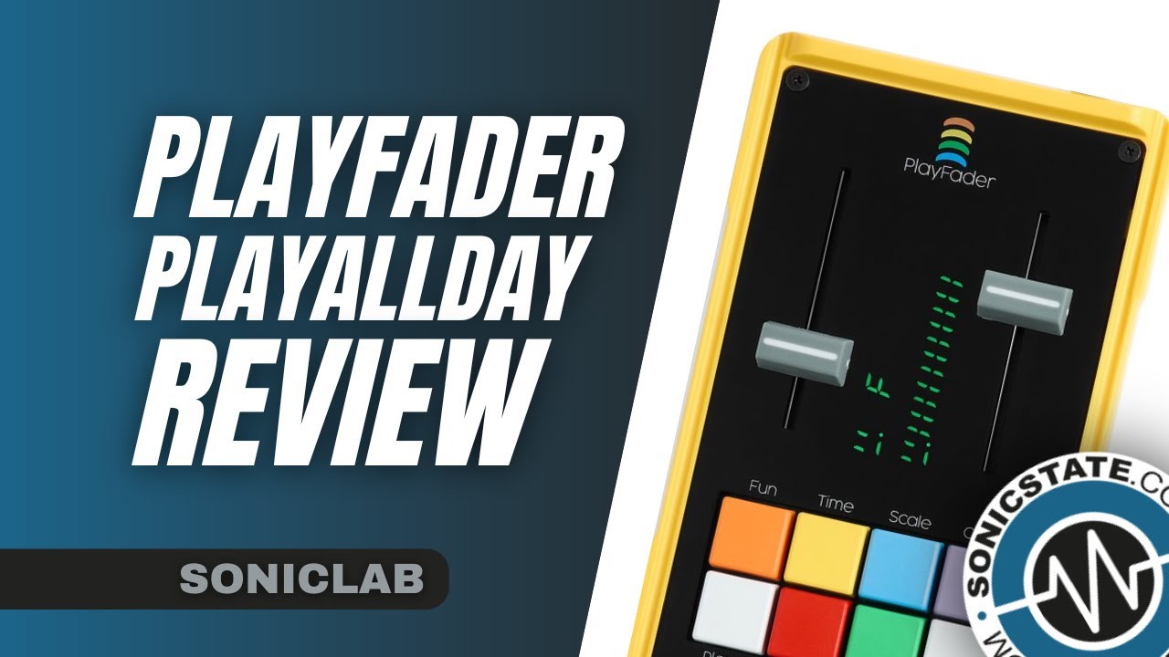 PlayAllDay PlayFader - Unique Twin Fader Performance Device - SonicLAB Review - YouTube