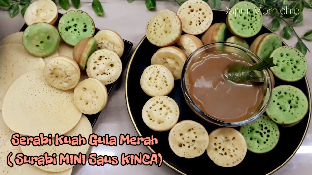 RESEP SERABI KINCA BERSARANG | JAJANAN TRADISIONAL SERABI KUAH GULA ...