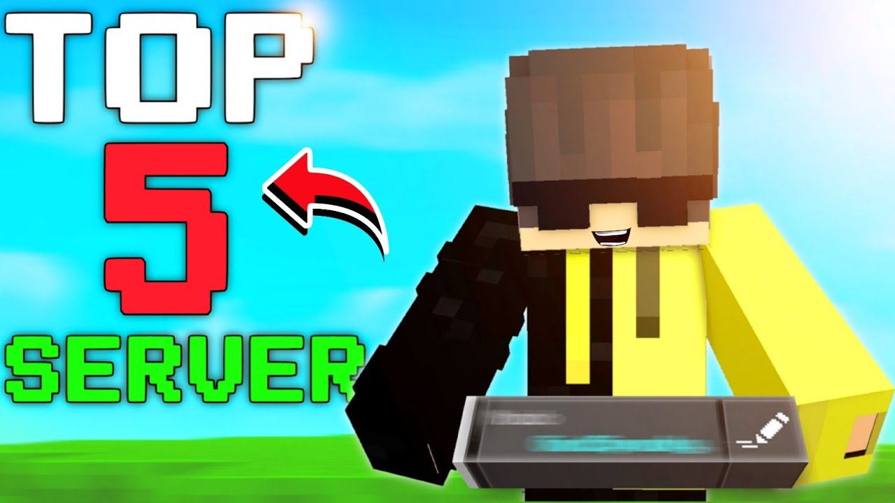 Top 5 Best Server For Minecraft Pe || Best 5 Server For Minecraft Pe ...