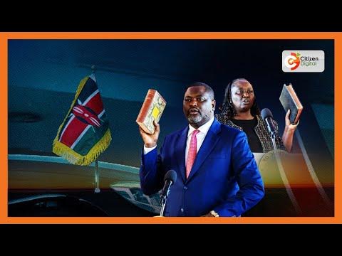 Newly appointed CSs, PSs sworn in at State House - YouTube