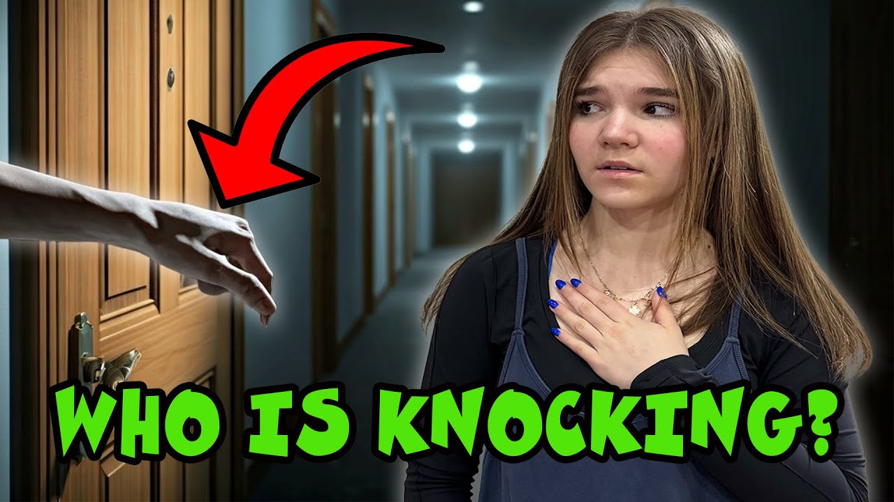 Terrifying Knocking On Our Hotel Door At Night! *Scary* - YouTube