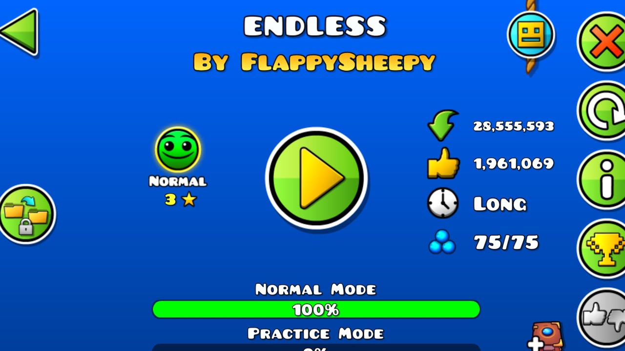 Geometry Dash - Endless - YouTube