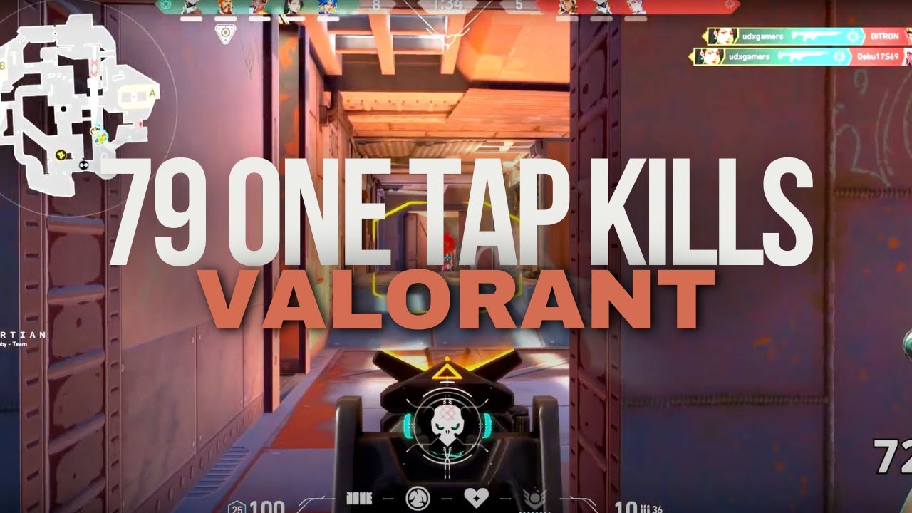 79 ONE TAP- VALORANT- IRON BRONZE RANK- VALO INDIA - YouTube