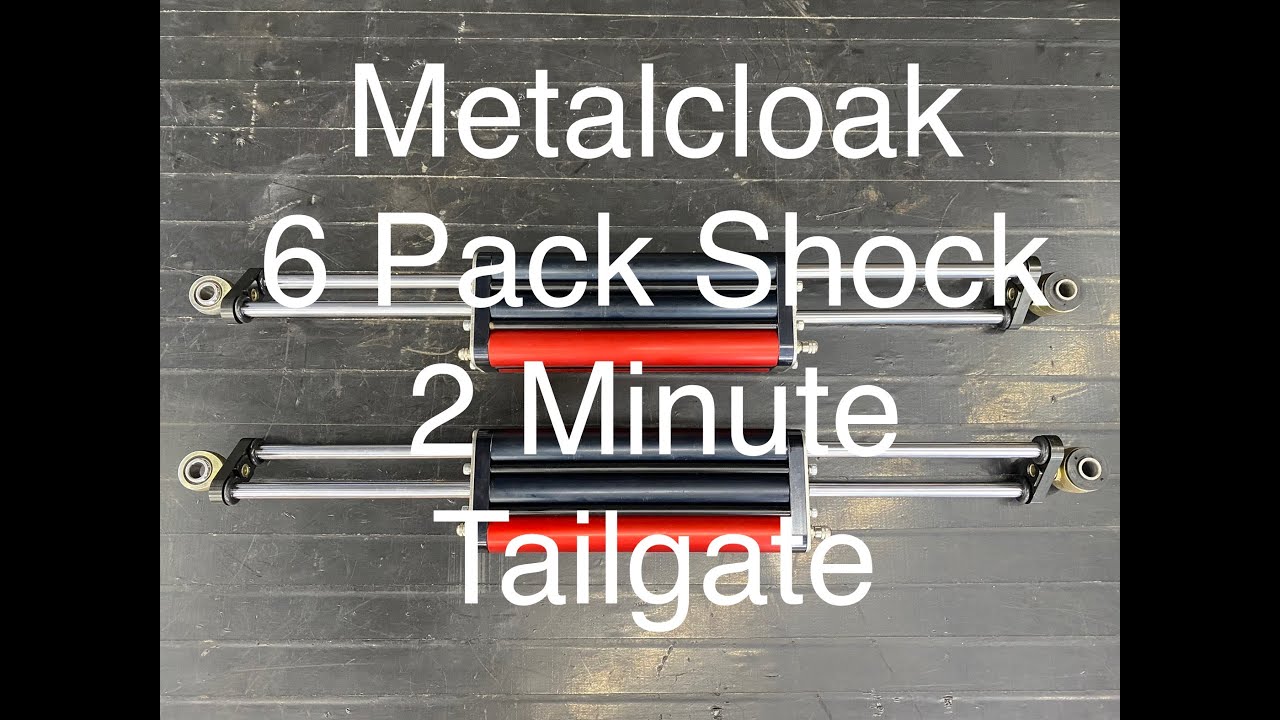 Metalcloak 6 Pack Shock- 2 Minute Tailgate- Leemen Upfit - YouTube