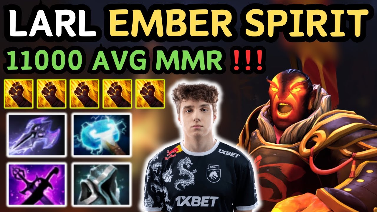 🔥 EMBER SPIRIT Midlane Highlights From LARL 🔥 Insane Gameplay From LARL ...