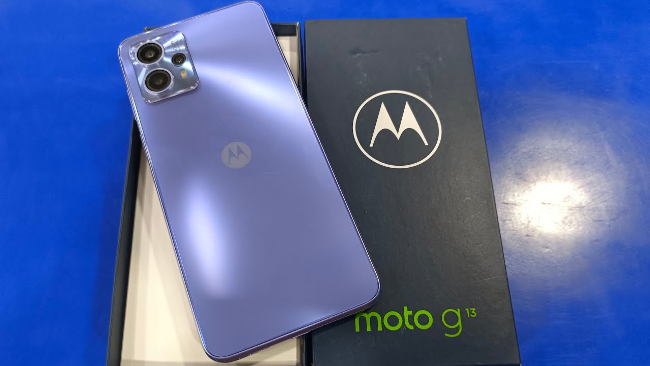Motorola G13 Lavander Blue Unboxing, First Look Camera & Review⚡💥 - YouTube