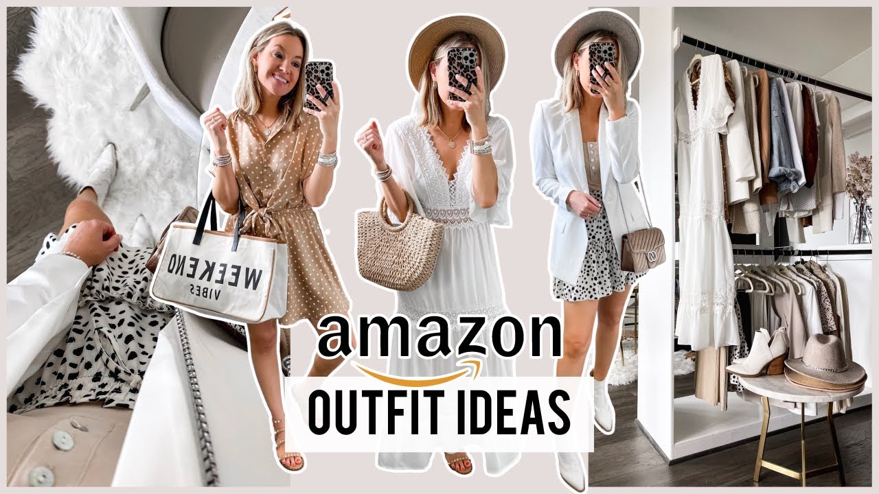 Amazon Outfit Ideas: Amazon Try On Haul | Amazon Spring Finds - YouTube
