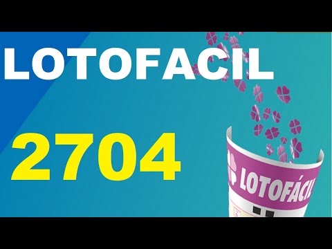 Resultado de hoje Lotofacil Concurso 2704