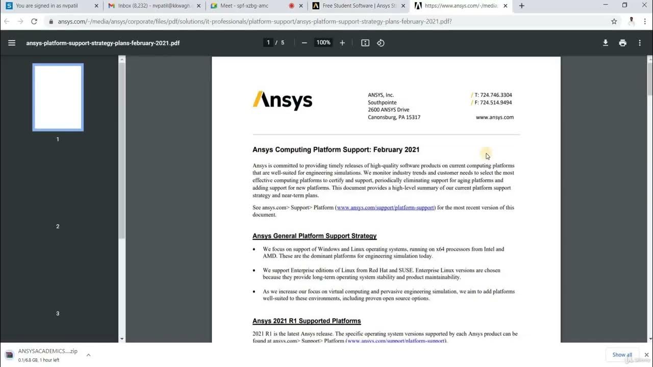 How to Install ANSYS student تحميل و تنصيب - YouTube