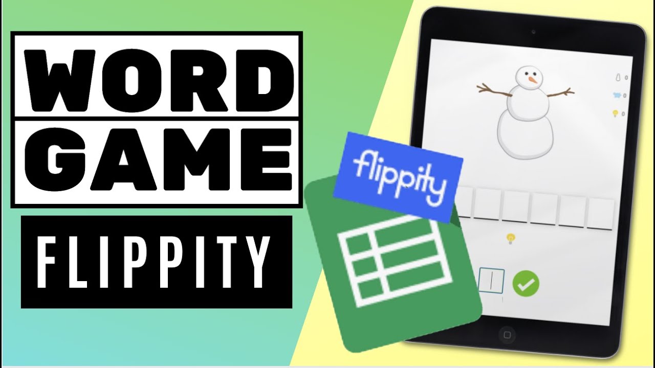 How to create a MYSTERY WORD GAME on FLIPPITY - YouTube