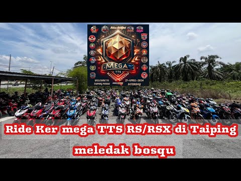 #104 Ride Ker Event Mega Tts Rs/Rsx Di Taiping - YouTube