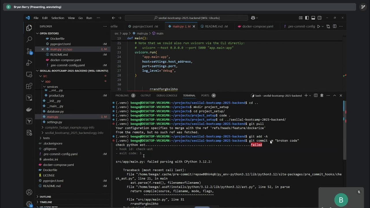 Seollal Bootcamp - Day 1 - Project Setup - YouTube