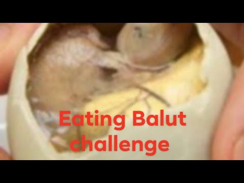Eating balut challenge Filipino foods #viralolel - YouTube