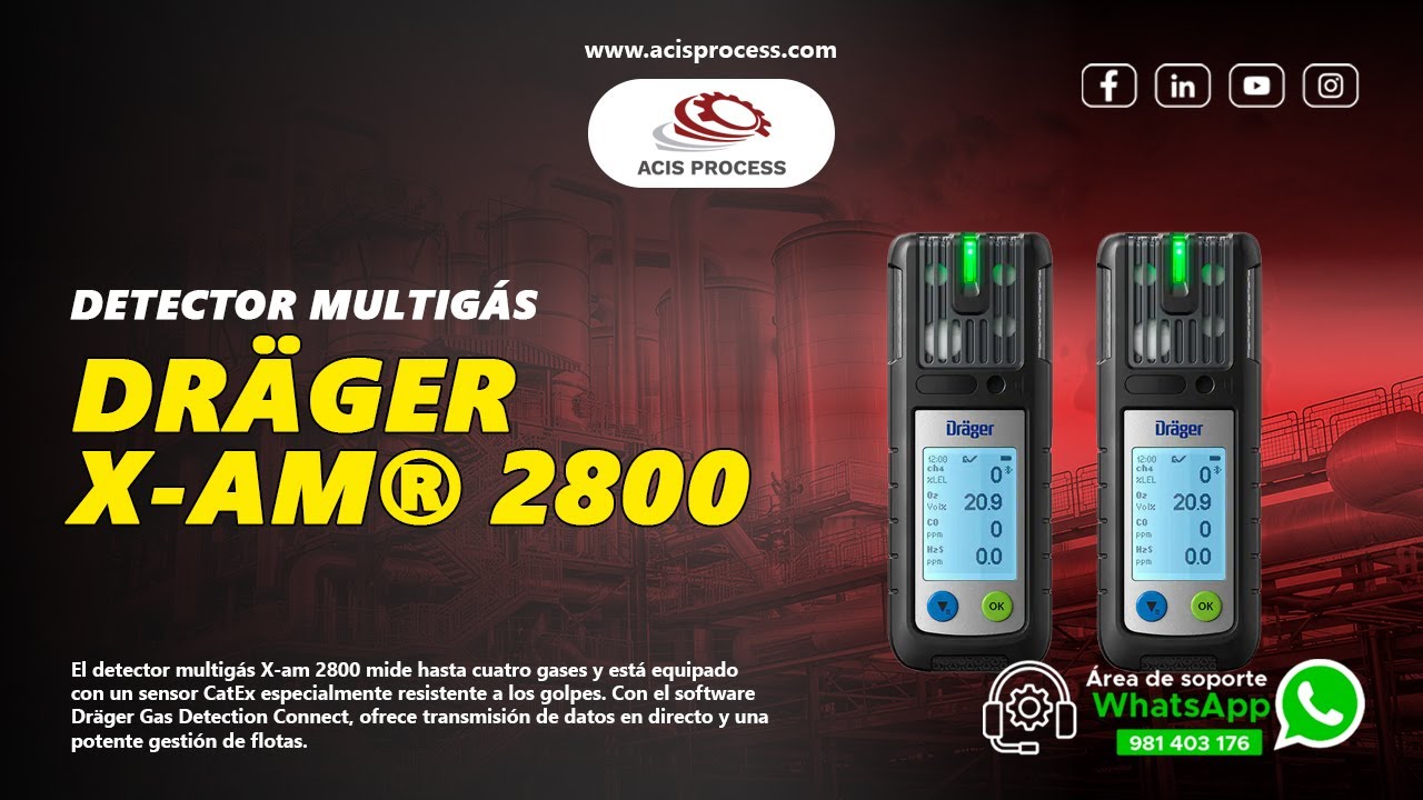 Dr ger X Am 2800 Detector Multig s YouTube Dr ger X Am 2800 Detector Multig s YouTube