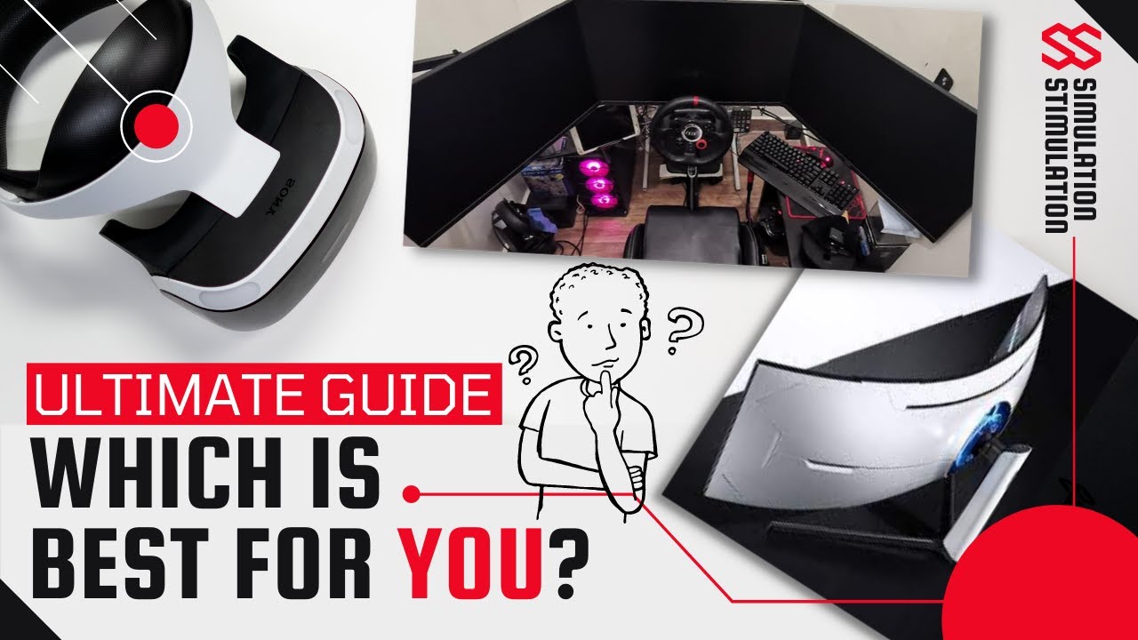 "VR vs Triple Monitors vs Ultrawide" for Simracing in 2025 - YouTube