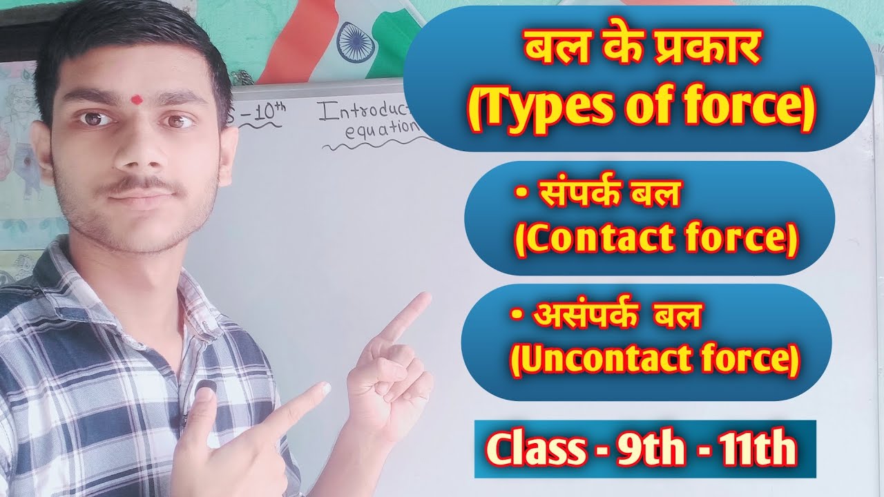 बल के प्रकार (Types of force) || Class 9th - 11th || MP Board 2025-26 ...