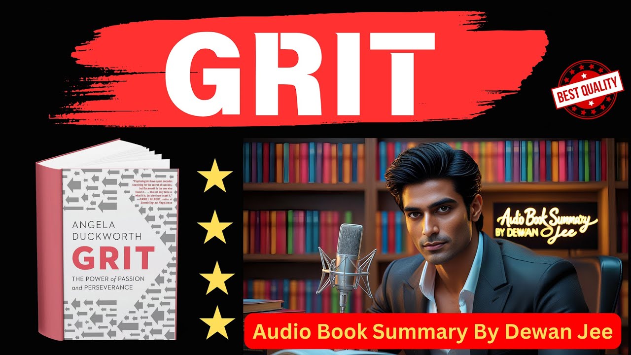 Grit The Power of Passion and Perseverance Audiobook | Book Summary in ...