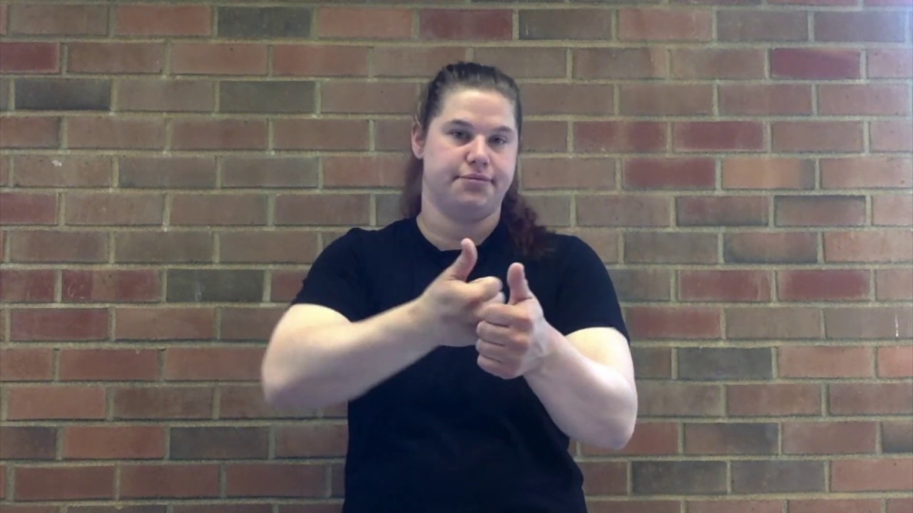 ASL 301 Visual Vernacular - The Chase - YouTube