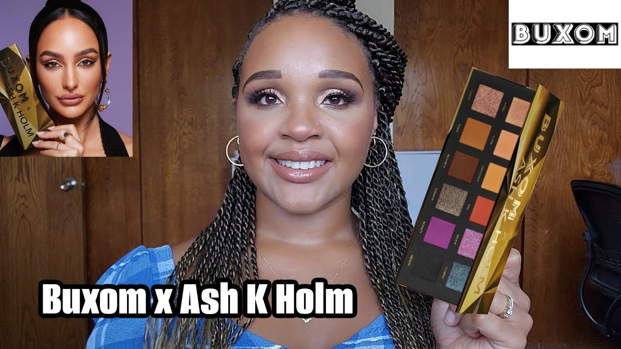 Easy Fall Makeup Tutorial | Buxom × Ash K Holm Palette - YouTube