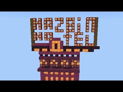 I Built The Hazbin Hotel in Minecraft - YouTube