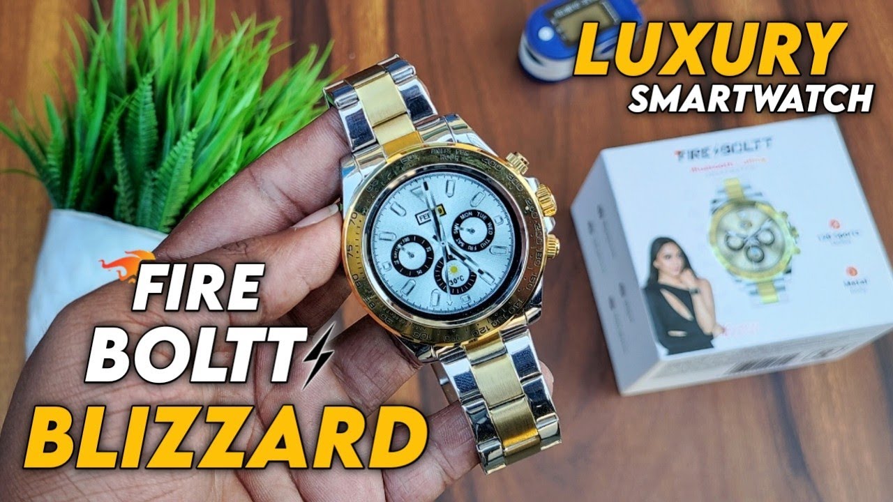 Fire Boltt Blizzard Detailed Review||Best Smartwatch Under 5000 - YouTube